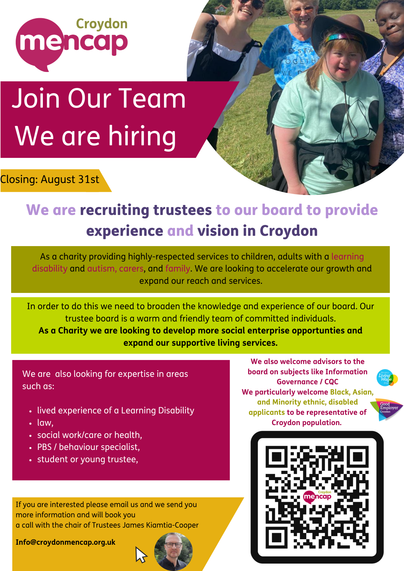 Current vacancies - Croydon Mencap